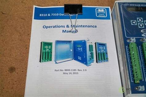4 Sutron 8310 Data Logger Recorder Roller Auctions