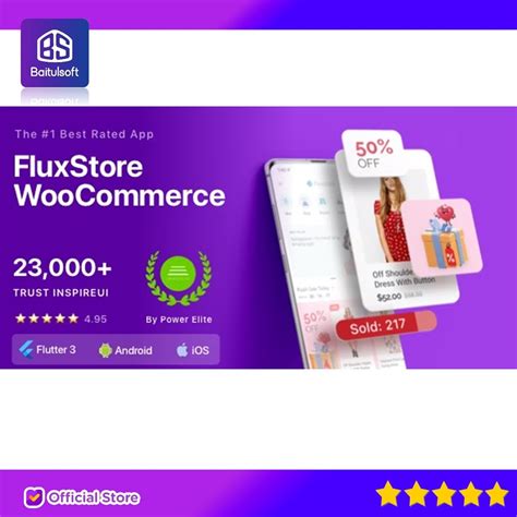 Jual Source Code Aplikasi Fluxstore Woocommerce Flutter E Commerce Full App Shopee Indonesia