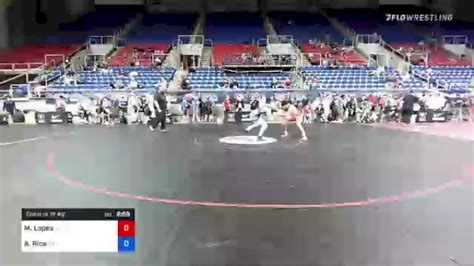 132 Lbs Consi Of 16 2 Matthew Lopes New Jersey Vs Ayson Rice South Dakota