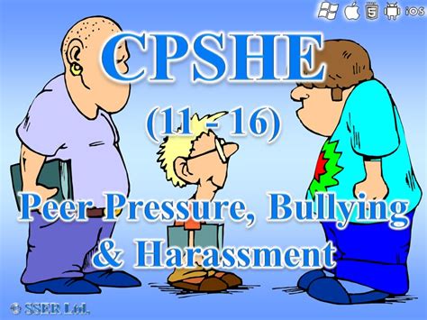 Cpshe 8 4 Peer Pressure Bullying And Harassment Teaching Resources
