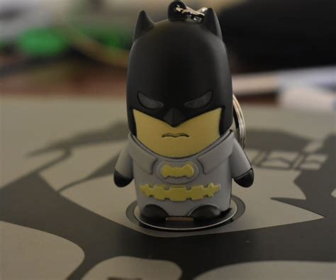 Batman Keychain With Esp8266 6 Steps With Pictures Instructables