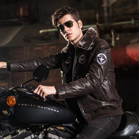 Mens Bomber Jacket With Fur Collar Free Delivery