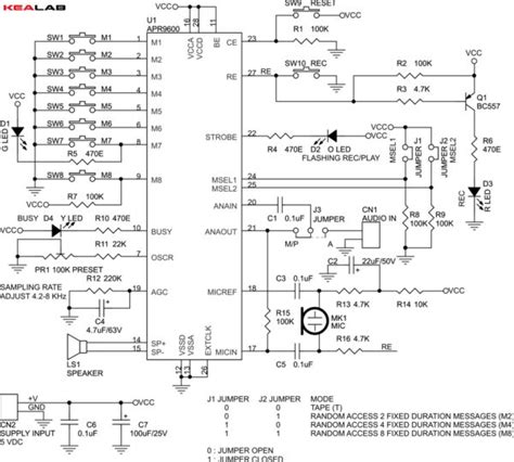 60 seconds voice record playback module electronics lab