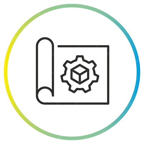 Icono Del Plan De Infraestructura Vector Premium