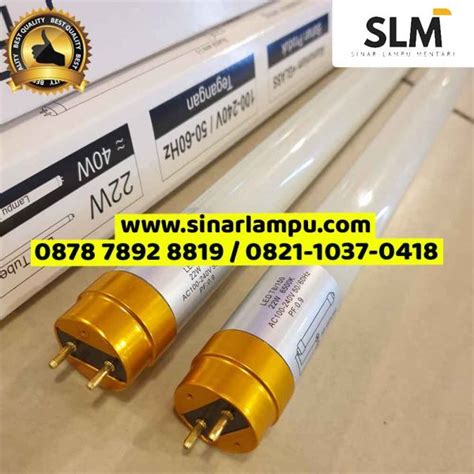 Lampu TL T Watt LED CM Cahaya K Lumens