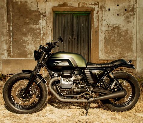 Moto Mucci DAILY INSPIRATION Mr Green Moto Guzzi V7 By Macco Motors