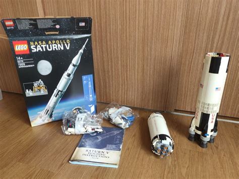Lego NASA Apollo Saturn V Review Space 49 OFF
