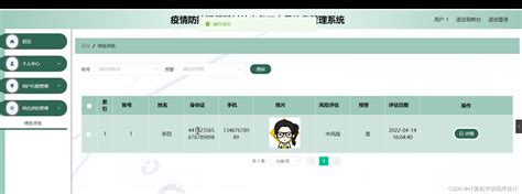 Java毕业设计疫情防控期间某村外出务工人员信息管理系统（springbootmysqljdk18meven）员工外出管理系统 Csdn博客