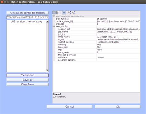 Batch Configuration