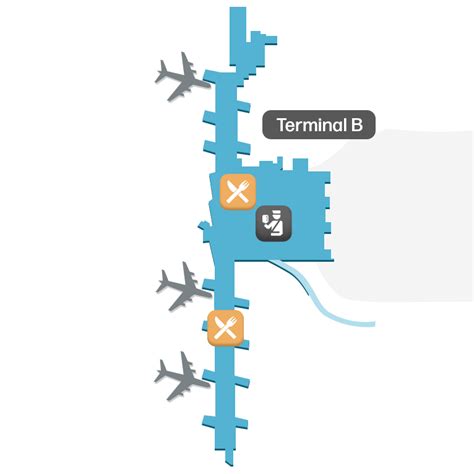 Lax Airport Map Los Angeles International Airport Terminal Maps
