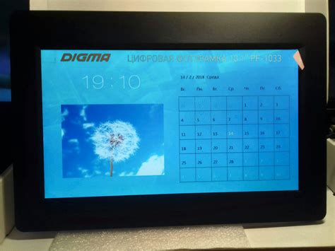 Обзор от покупателя на Цифровая фоторамка DIGMA PF-1033 black ...