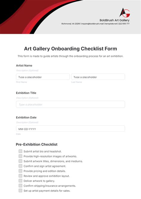 Free Gallery Templates To Edit Online