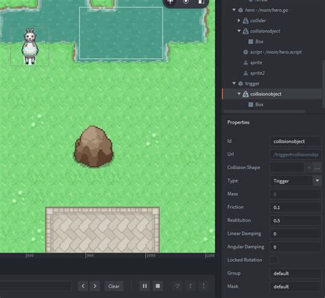 Collision Triggering Without Dynamic Object Questions Defold Game Engine Forum