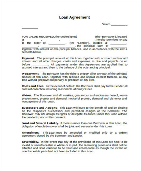 Bridge Loan Agreement Template