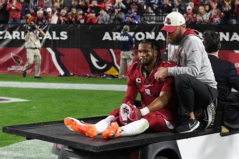 Kyler Murray Carted Off The Field With Non Contact Injury Was