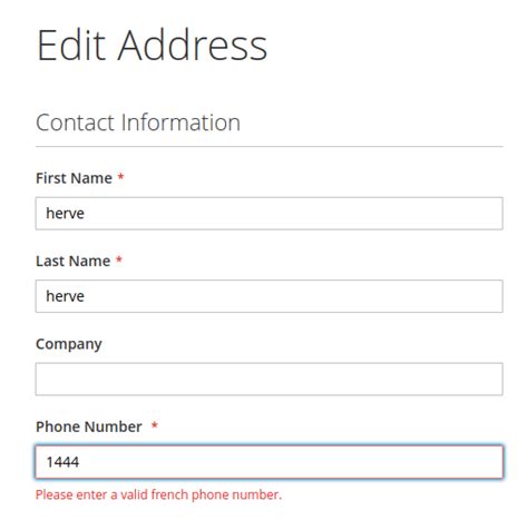 Magento 2 Ajouter Une Validation Du Numéro De Téléphone Hervé Hennes