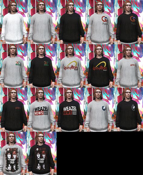 Oversized Sweatshirt For Mp Femalemale Gta5