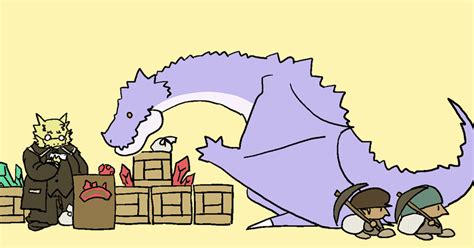 PixivファンタジアⅤ 【pf5】翼竜、陽炎の塔へ【刀狩りの依頼】 Nanaのマンガ トライガルド 刀狩りの依頼 『ロロの