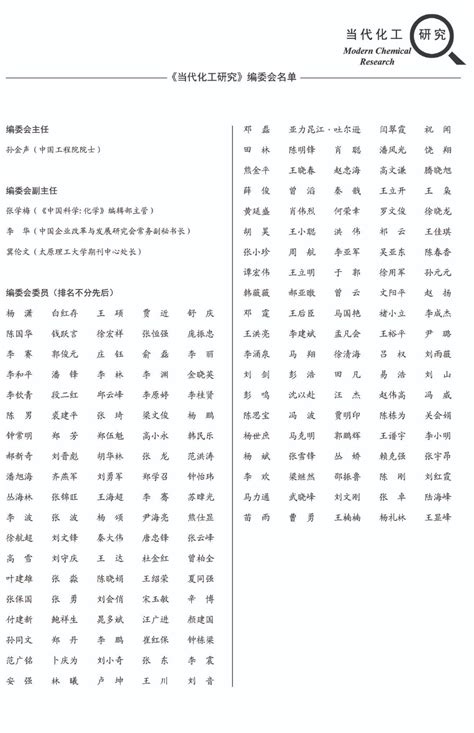 2023年24期 期刊展示 当代化工研究 官方网站