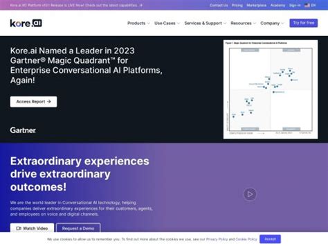 kore ai industry specific ai virtual assistants for enhanced customer