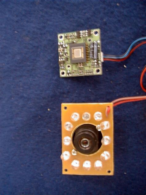 Ccd 701 Wireless Cctv Camera Teardown Internal Photos Component View Of