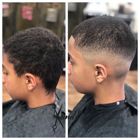 Before And After Mens Haircut Drop Fade Haircut Tapered Haircut