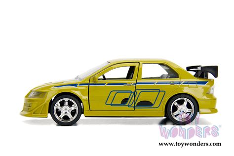Jada Toys Fast And Furious Brians Mitsubishi Lancer Evolution Vii