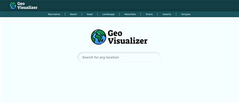 Github Ruintwraith Geo Visualizer It Is A Location Searching Tool Which Has Visually