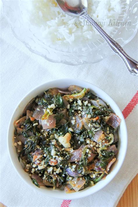 Ifisashi ~ Zambian Dish Peanut Spinach Curry Indian Food Recipes
