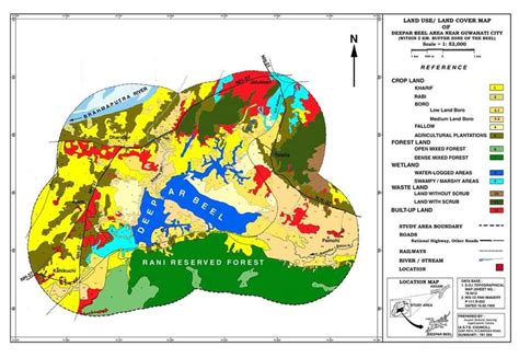 Location Map Of Deepor Beel Wetland The Map Shows The Other Ramsar