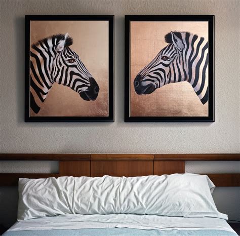 Zebra Acrylic Painting Painting By Nikolay Kharitonov