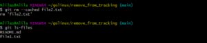 SOLVED Git Remove File From Tracking Practical Examples GoLinuxCloud