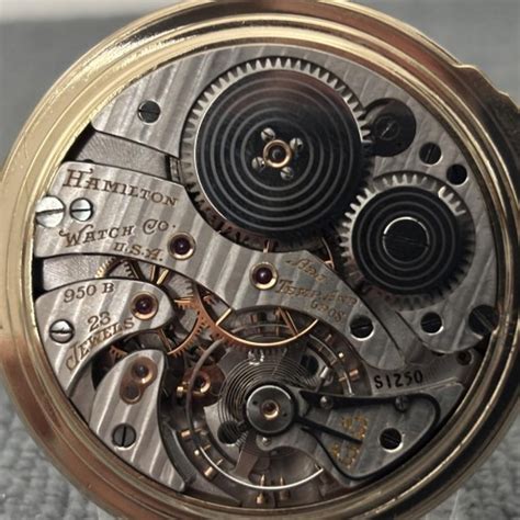 Hamilton Pocket Watch Serial Numbers Lookup Identification Value