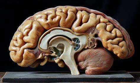 3d Model Of The Hypothalamus In The Brain Showing Its Connection To