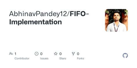 Github Abhinavpandey12fifo Implementation