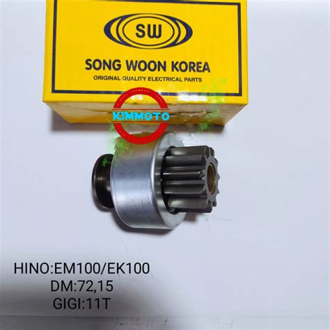 BENDIX DINAMO STARTER HINO JUMBO EM100 EK100 11T Lazada Indonesia