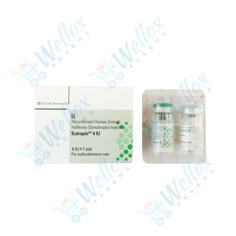 Eutropin Iu Injection Uses Side Effects Substitutes Composition