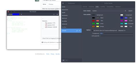 Transparency Issues · Issue 1288 · Gnunn1tilix · Github