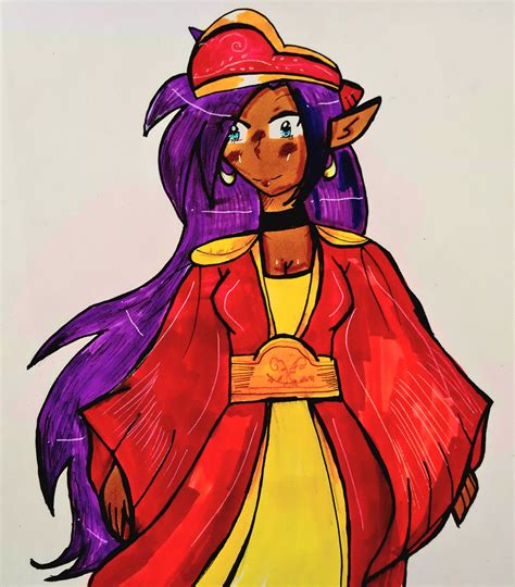 Shantae In Kaftan Dress By Dariadoodleart On Deviantart