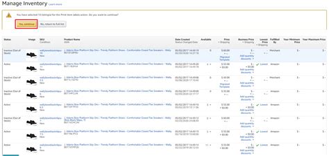 Export Barcode Label From Amazon For FBA Shipment