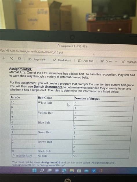 Assignment3b Martial Arts One Of The Fye