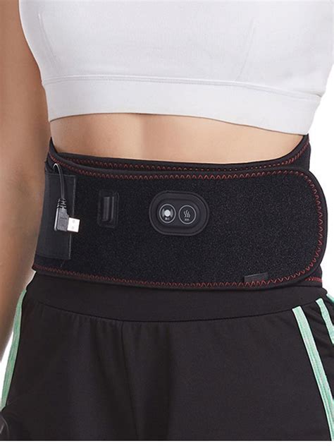 China Hot Slae Electric Heat Therapy Massager Waist Belt Heating Pad
