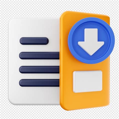 premium psd 3d folder file document