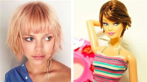 Cortes De Cabello Inspirados En Barbie Para Afinar Tus Facciones
