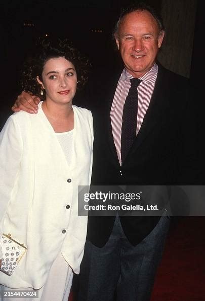 View Of Leslie Hackman And Her Father American Actor Gene Hackman News Photo Getty Images