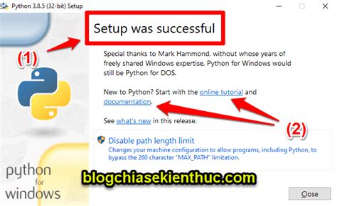 Cách cài đặt Python trên hệ điều hành Windows để lập trình