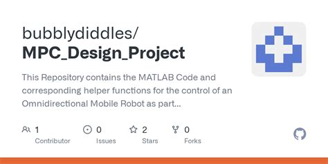 Github Bubblydiddlesmpcdesignproject This Repository Contains The Matlab Code And