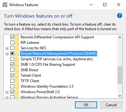 How To Install Deprecated Snmp In Windows And Onwards Tech
