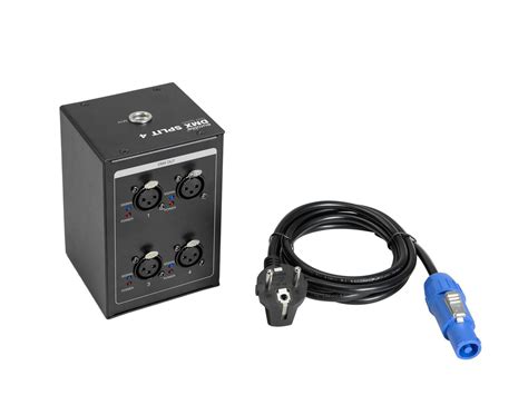 Steinigke Showtechnic Dmx Split 4 Mini Splitter 3pol Eurolite