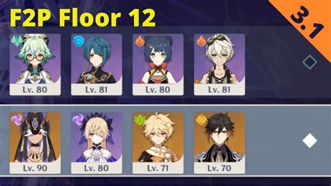 Spiral Abyss 31 Xiangling National And C0 Cyno Aggravate F2p Youtube